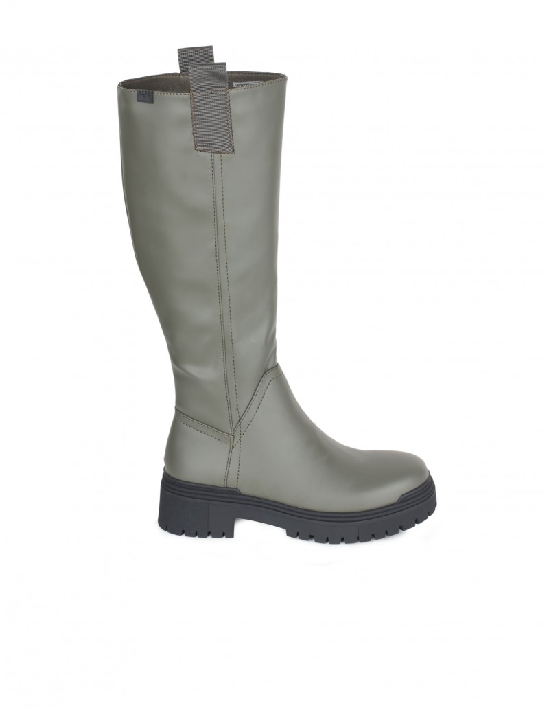 Botines con Cordones y Tacón Negros - PERA LIMONERA